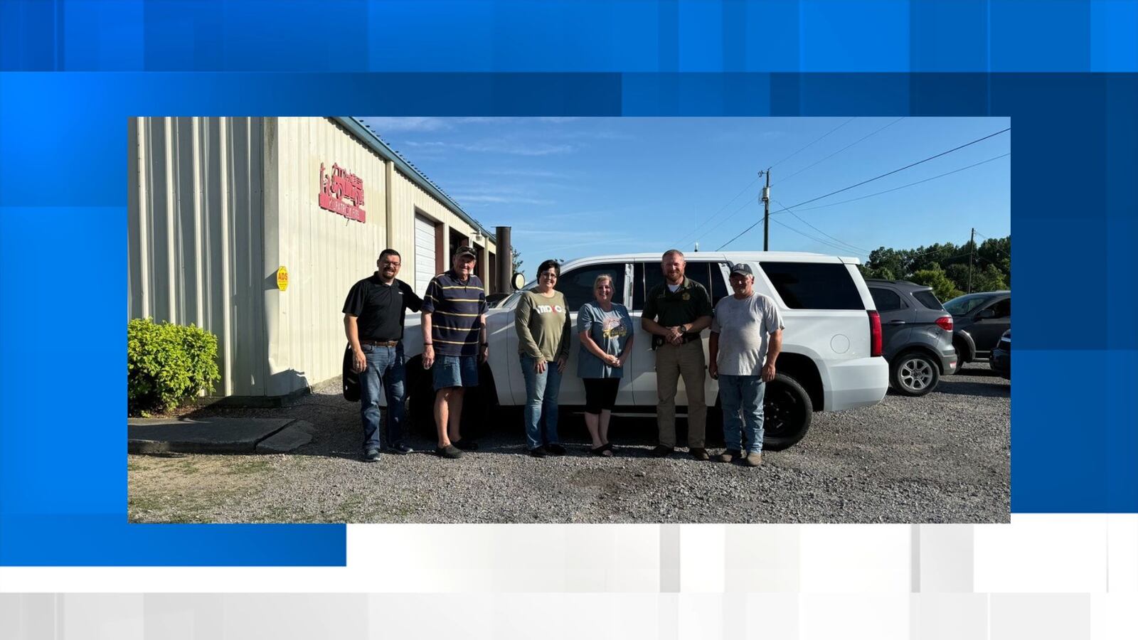 Kilpatrick Fire Department receives retired police cruiser Kilpatrick Fire Department receives retired police cruiser
