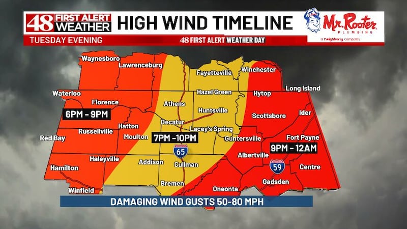 WAFF 48 First Alert Forecast: Monday 10 p.m. WAFF 48 First Alert Forecast: Monday 10 p.m.