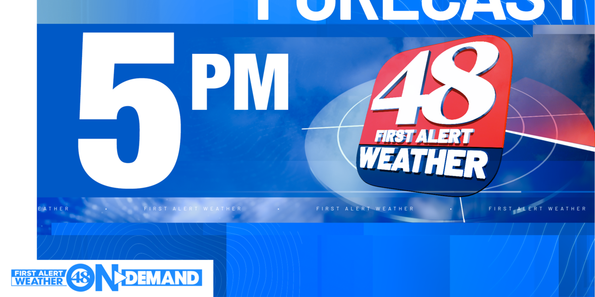 WAFF 48 First Alert Forecast: Wednesday 5 p.m. WAFF 48 First Alert Forecast: Wednesday 5 p.m.