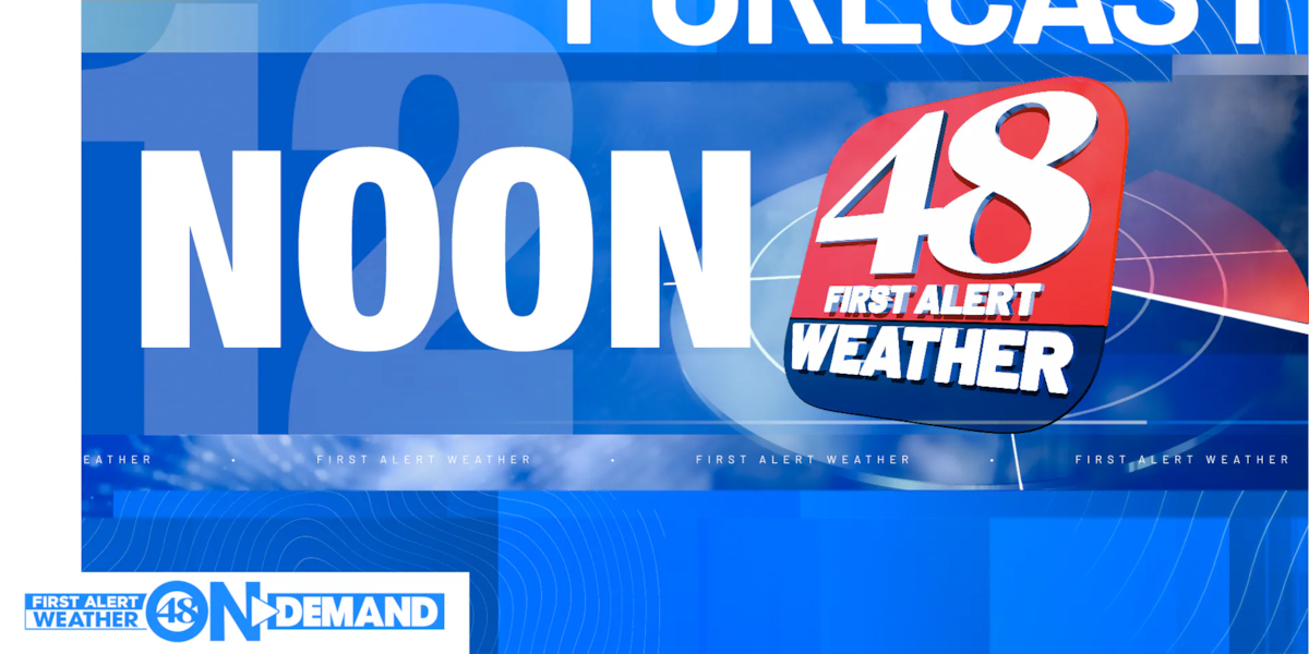 WAFF 48 First Alert Forecast: Wednesday Noon WAFF 48 First Alert Forecast: Wednesday Noon